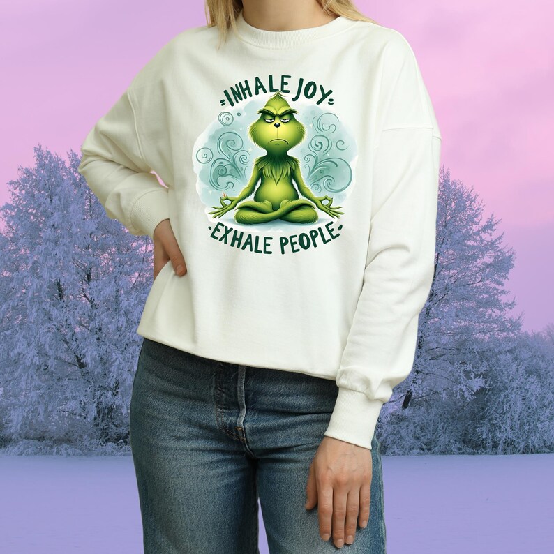 Yoga Grinch, Grinch PNG, Grinch Face, Tshirt Designs, Png Files, Png ...