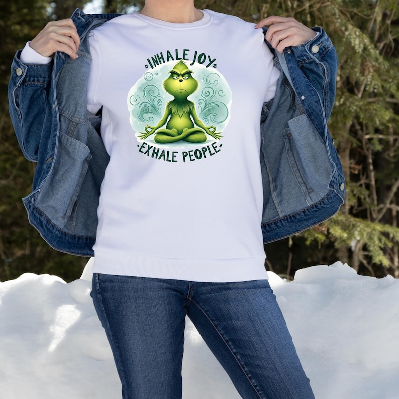 Yoga Grinch, Grinch PNG, Grinch Face, Tshirt Designs, Png Files, Png ...