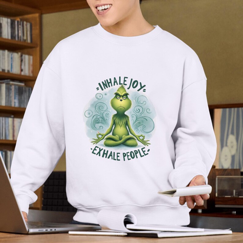 Yoga Grinch, Grinch PNG, Grinch Face, Tshirt Designs, Png Files, Png ...