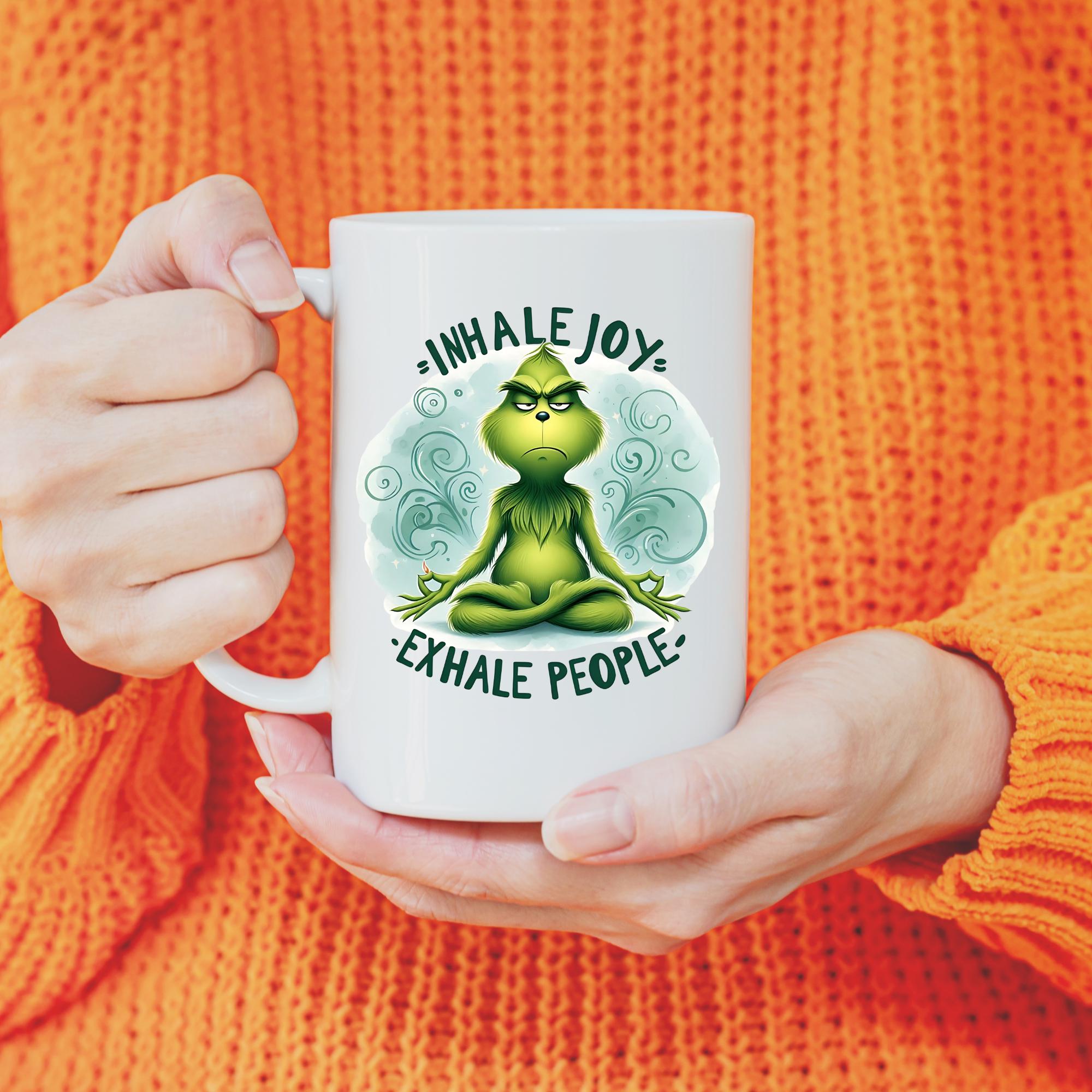 Yoga Grinch, Grinch PNG, Grinch Face, Tshirt Designs, Png Files, Png ...