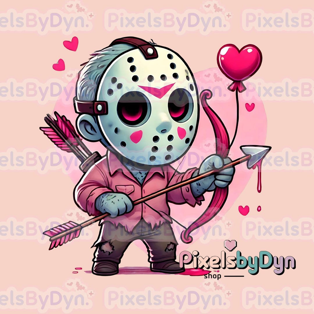 Jason PNG, Valentines Jason PNG, Valentines Png, Valentines Design ...