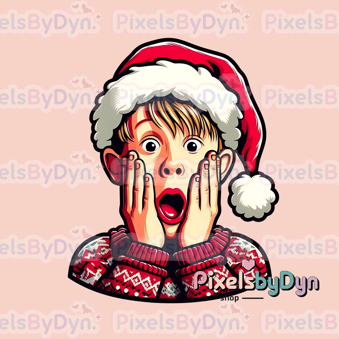 Kevin Mccallister Christmas PNG: Home Alone Design (digital Download ...