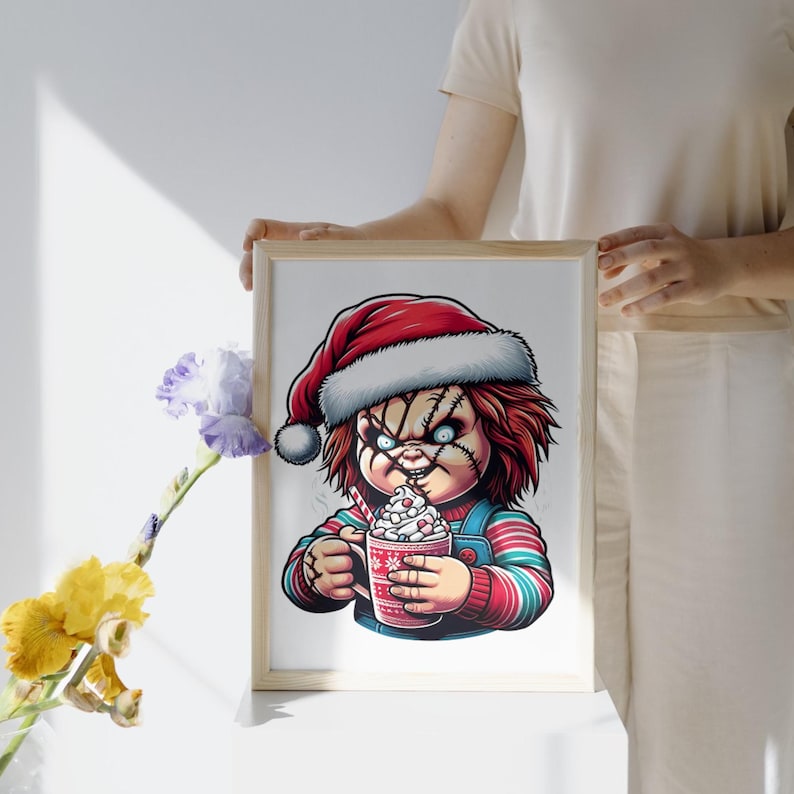 Christmas Chucky PNG: Holiday Horror Design (digital Download) - Etsy