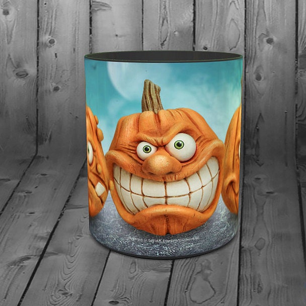 Pumpkins Mug | Etsy