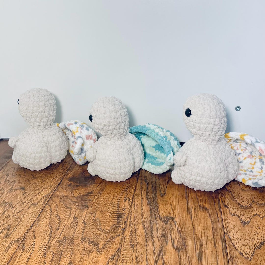 Handmade Crochet Cheeky Turtle - Etsy