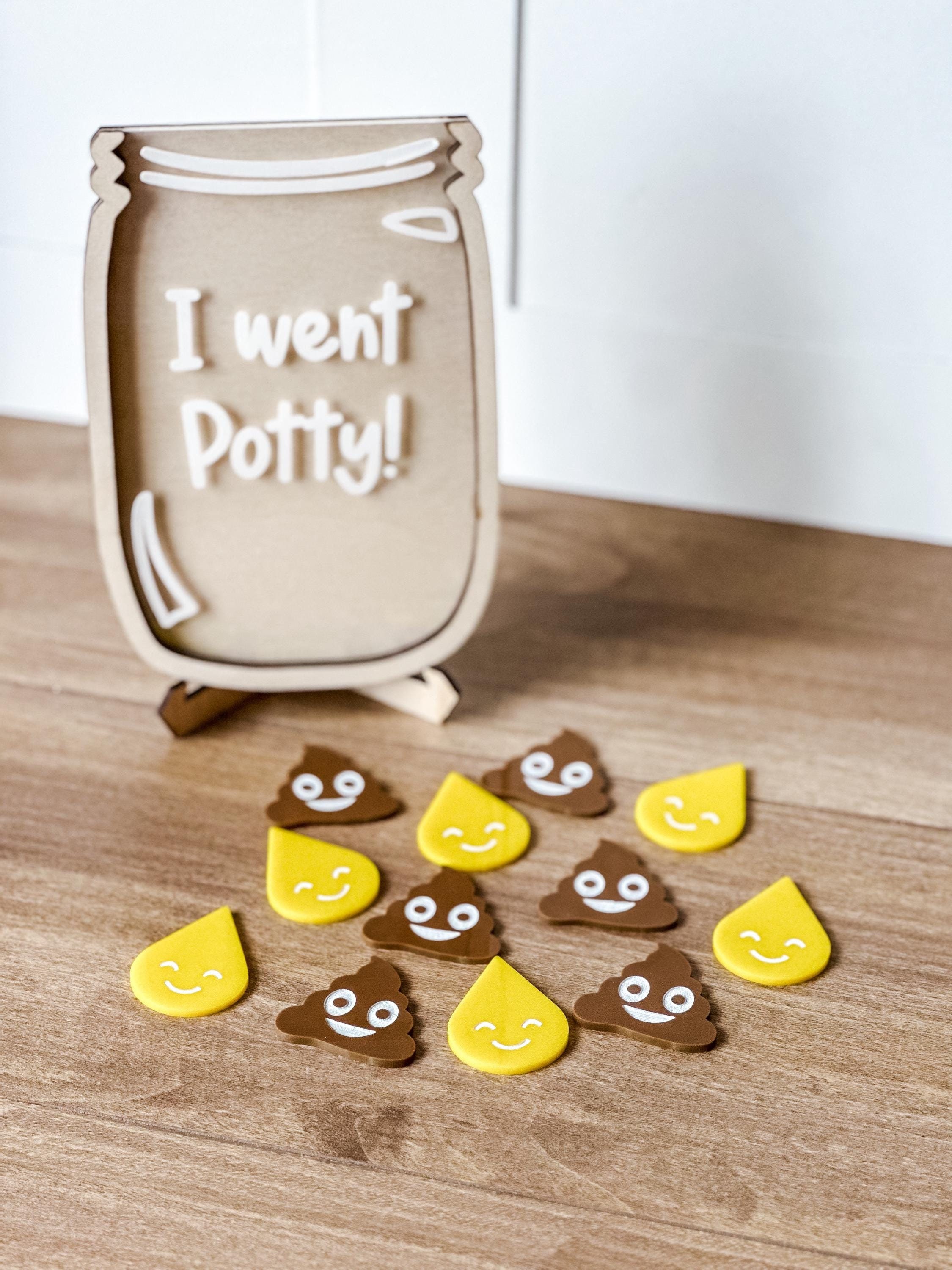 Custom Potty Training Reward Jar: Acrylic Potty Chart - Etsy