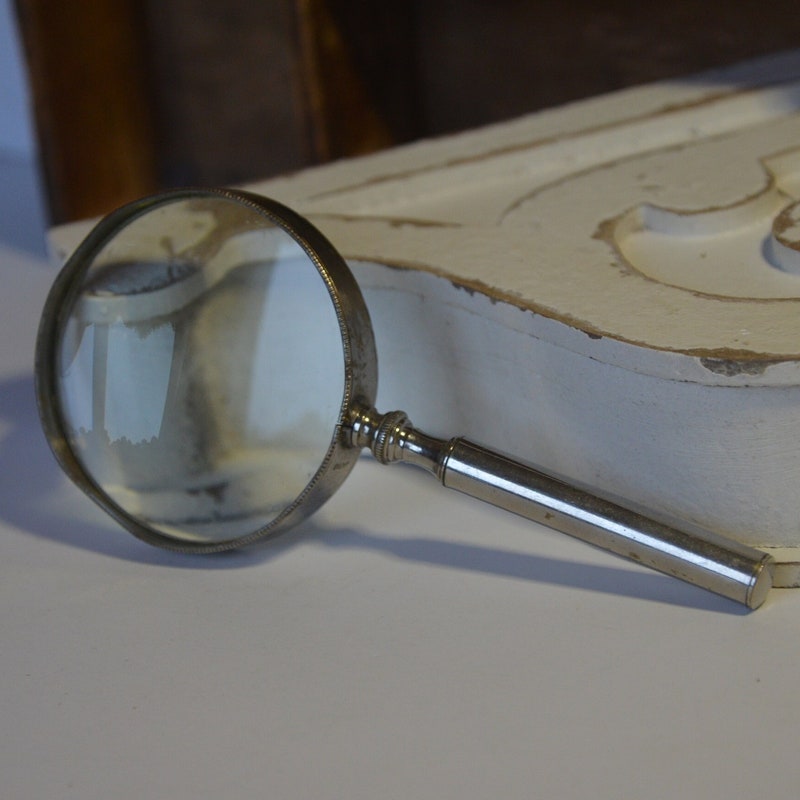 Glass Magnifier - Etsy
