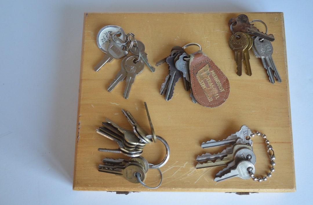 Retro Key Collection - Lost and Found Key Chains - Key Collectibles - Etsy