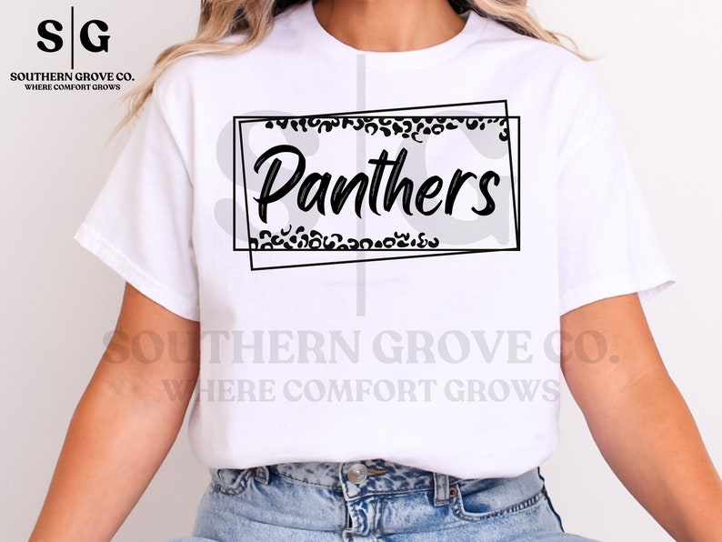 Panthers, PNG, SVG, Sublimation Design, Team Logo, School Spirit ...