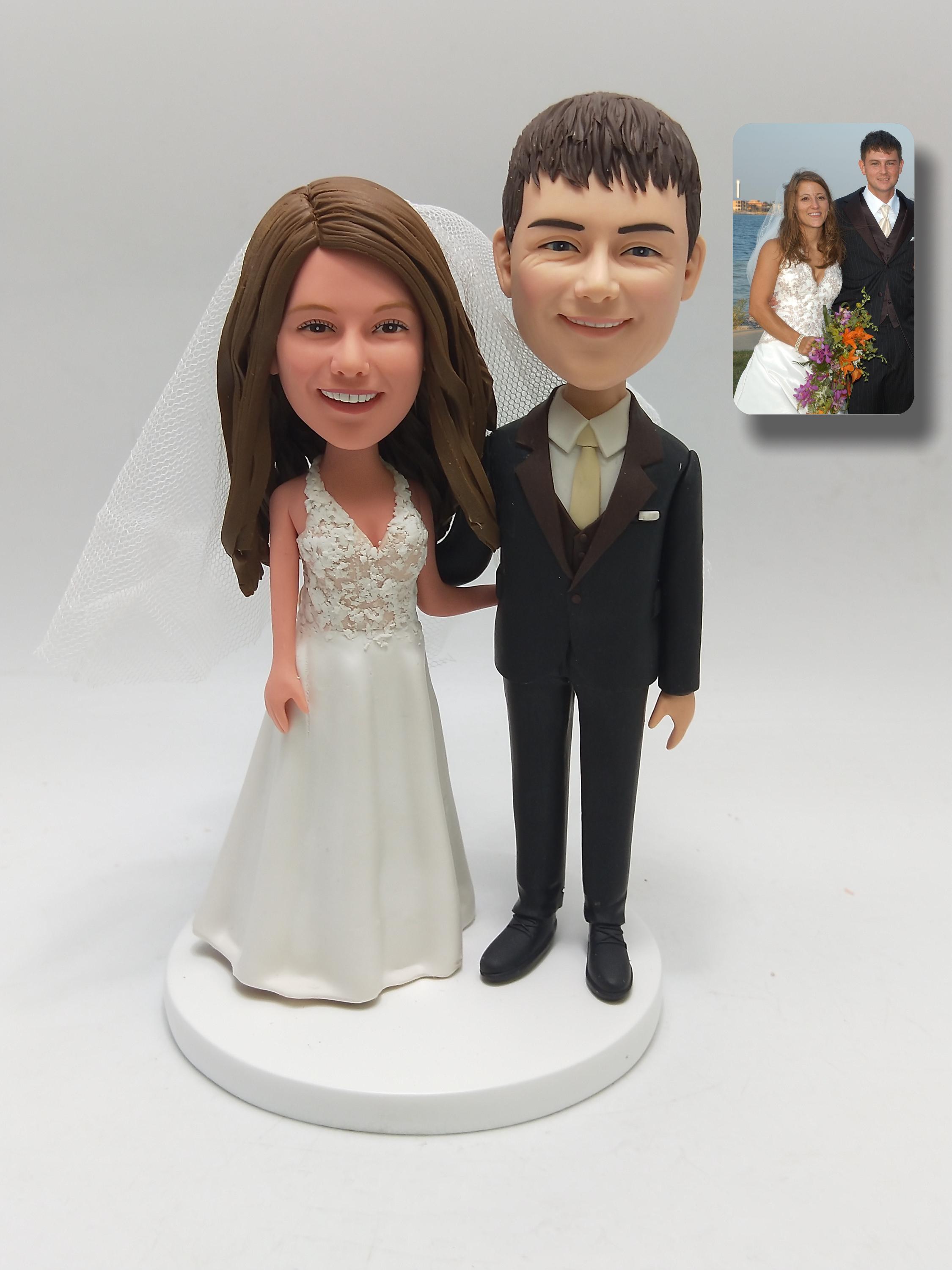 Custom Couple Bobblehead | Creative Commemorative Action Figure ...