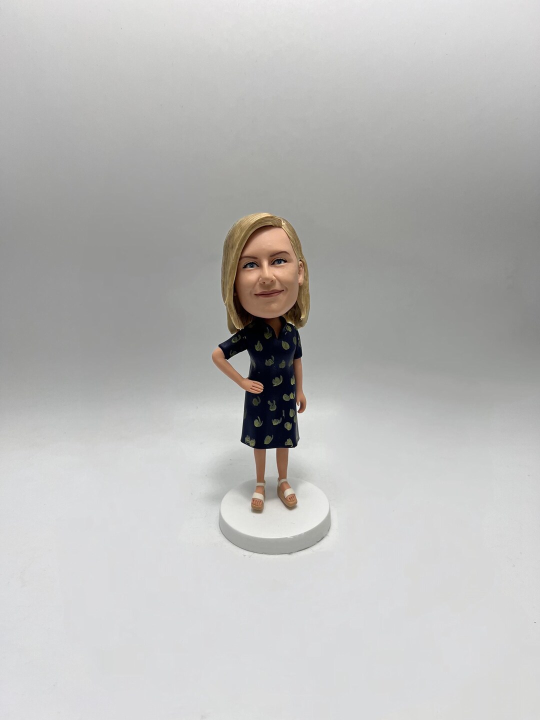 Personalized Teacher Bobblehead: Custom Clay Figurine, Unique Educator ...