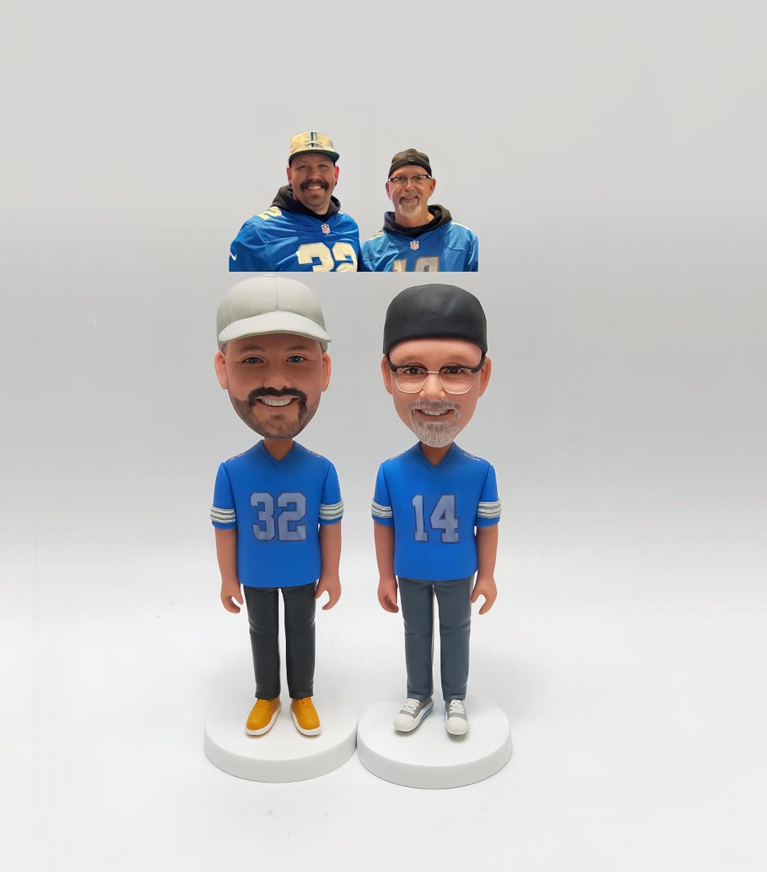 Custom Sports Bobblehead: Polymer Clay Teammate/coach Gift - Etsy