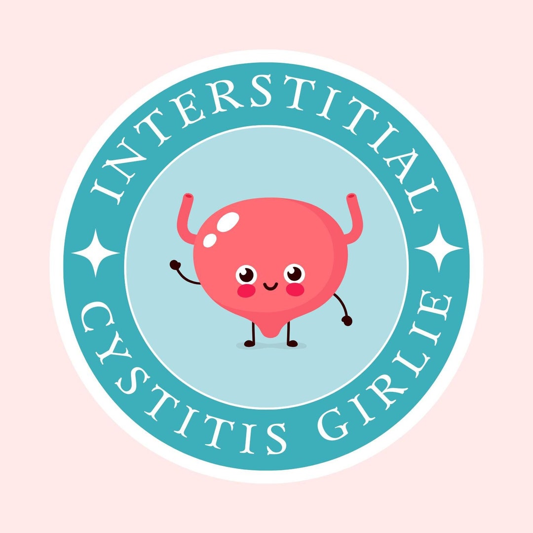 Interstitial Cystitis Pin, Interstitial Cystitis Girlie, Painful Bladder Syndrome, Chronic ...