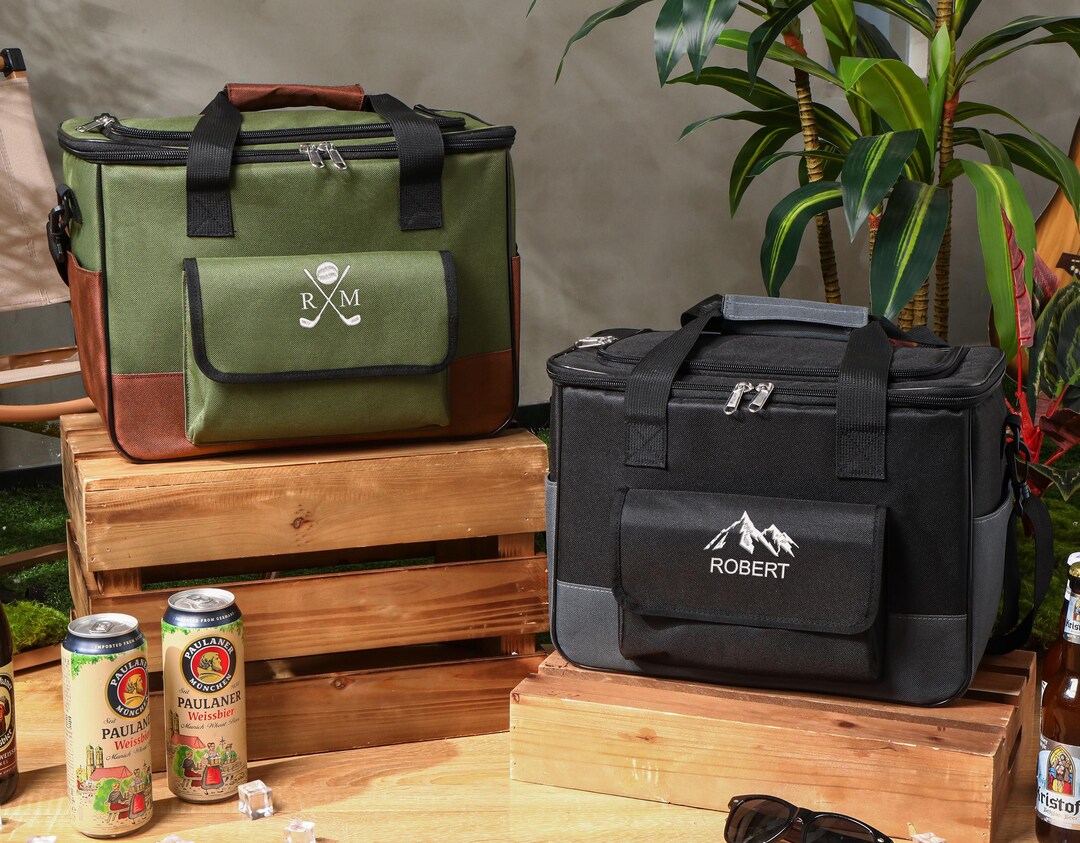 Personalized Embroidered Cooler Bag,custom Groomsmen Gifts Beer Cooler ...