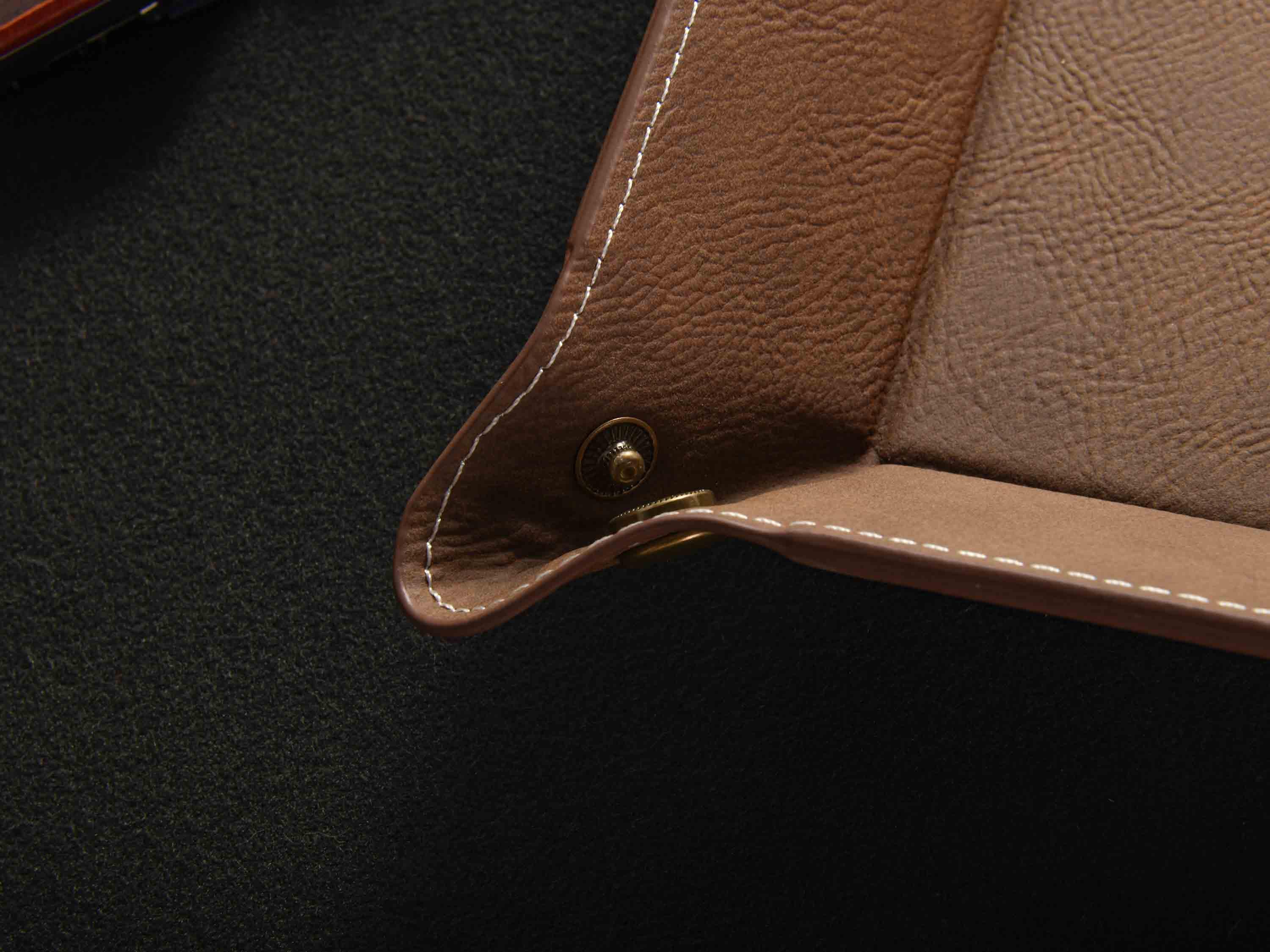 Custom Engraved Leather Valet Tray,engraved Leather Tray,handmade ...