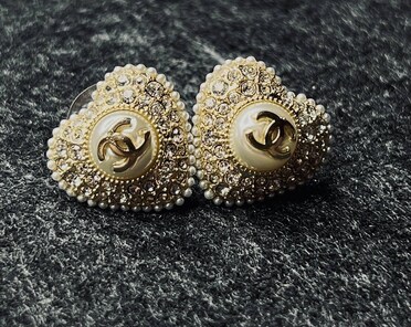 Chanel earrings Etsy