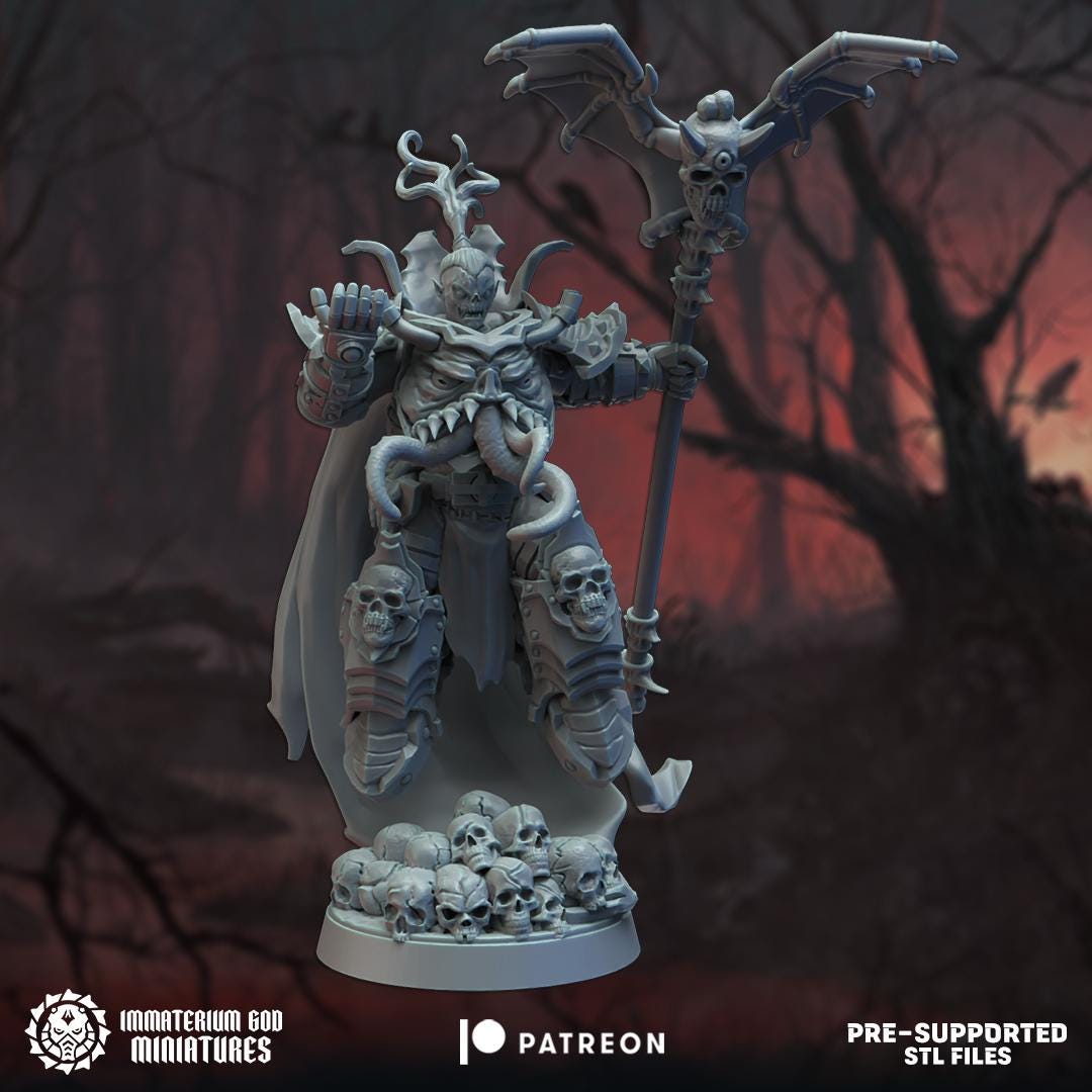 Immaterium God Miniatures - Lords of the Cursed Realm Vol.5 - BLOOD ...