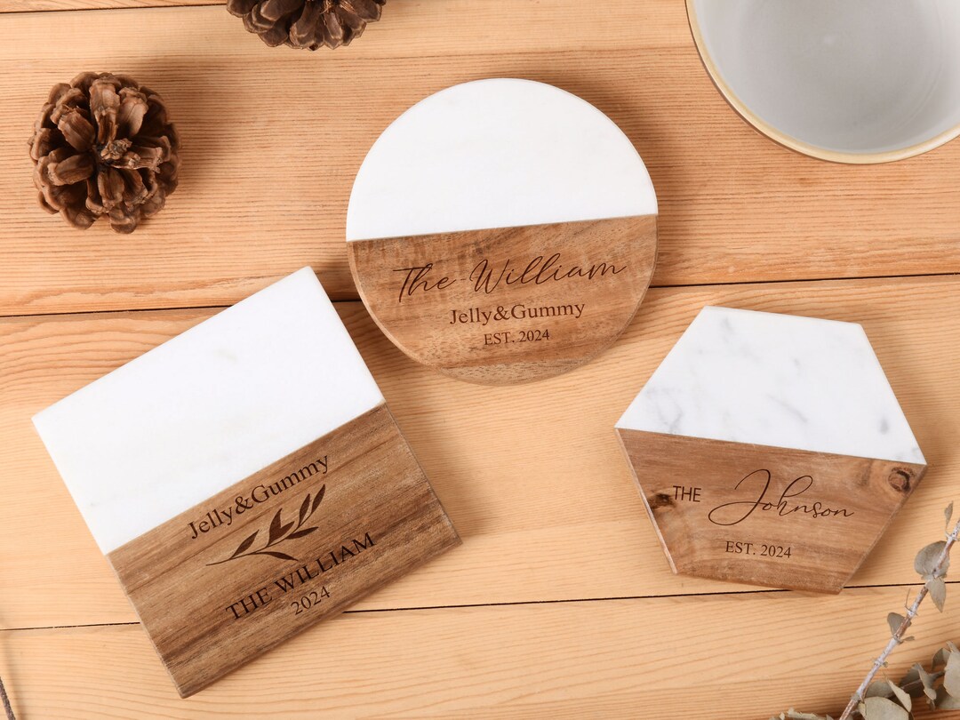 Custom Marble Coaster,custom Engraved Travertine Coasters,board Coaster ...