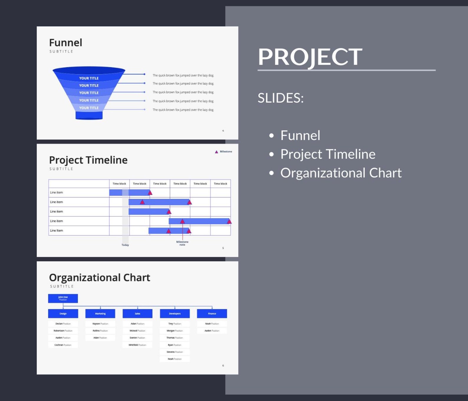 Powerpoint Template for Consultants | Projects & Workflows | Executive ...