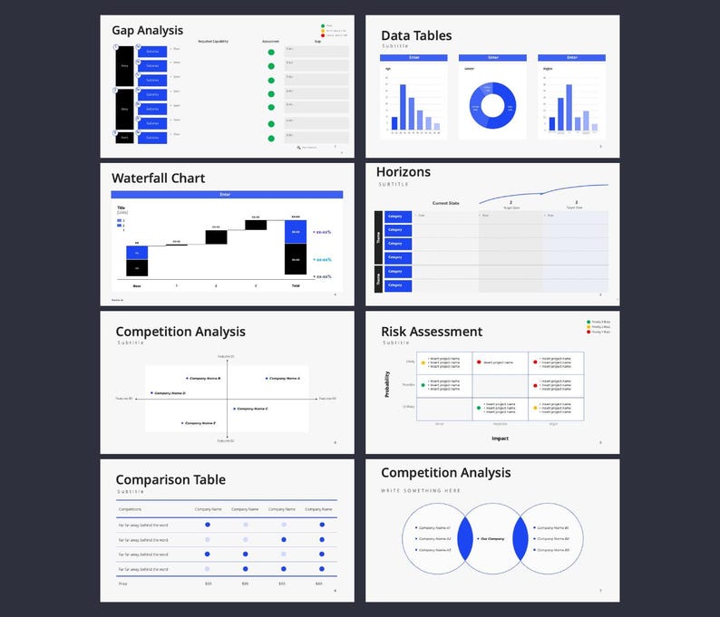 Data Visualization Powerpoint Templates for Management Consultants ...