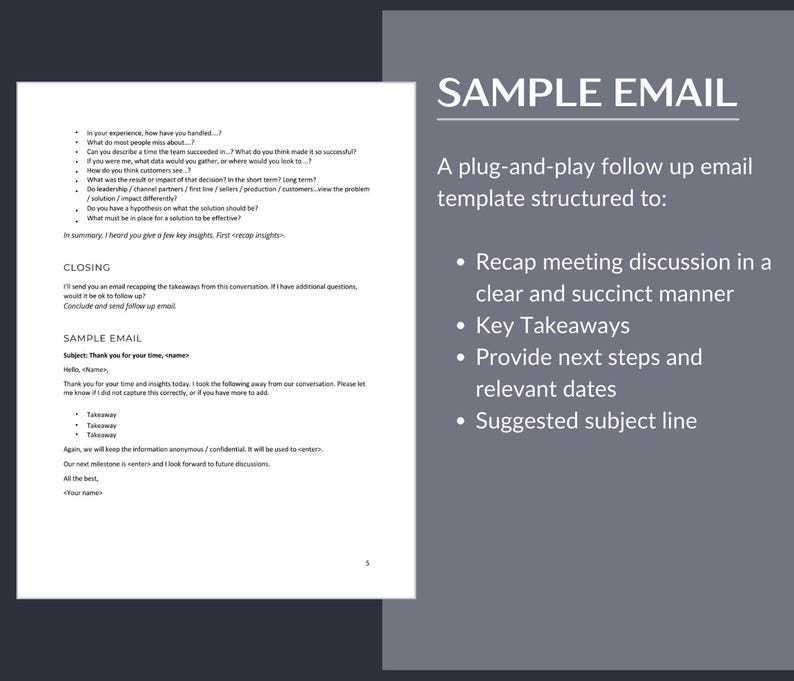Interview Guide Template for Consultants | Interviewing Tips | Key ...