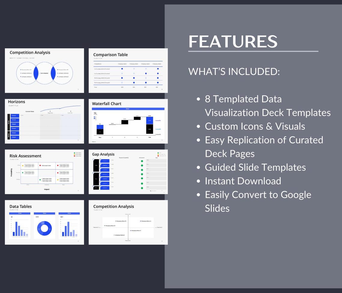 Data Visualization Powerpoint Templates for Management Consultants ...