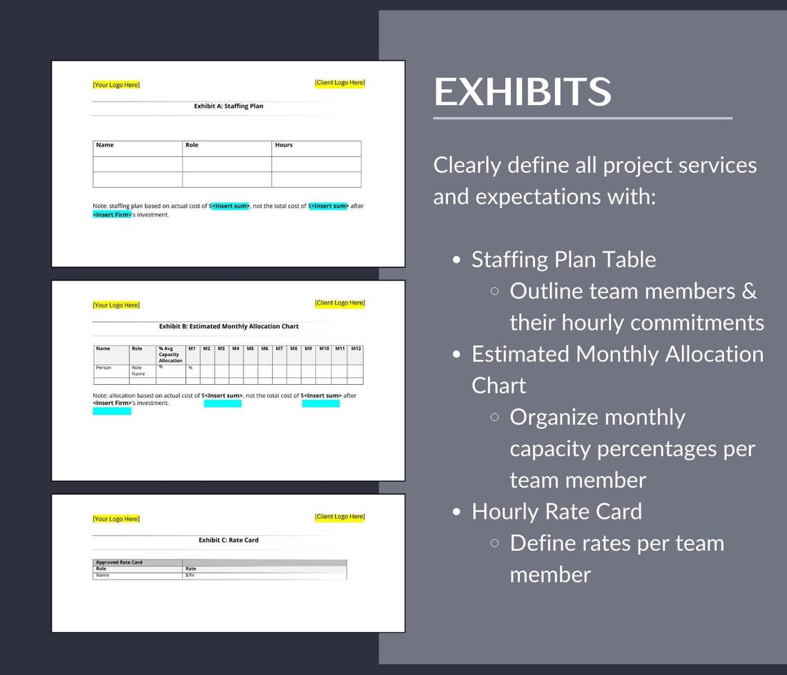 Statement of Work Template for Management Consultants | Scope of Work ...
