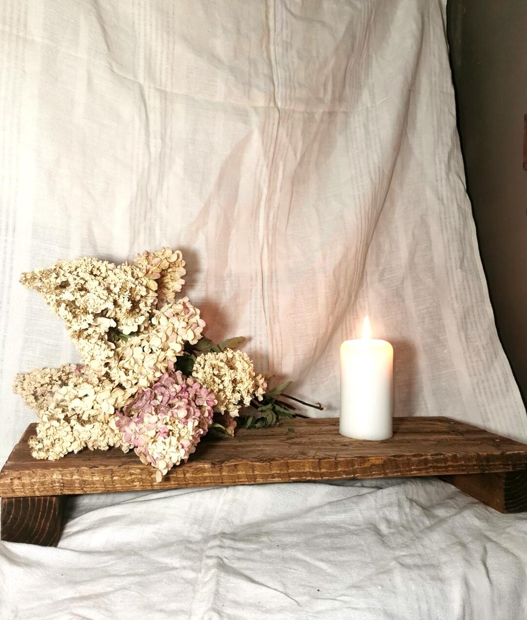 Rustic Riser Wood Riser for Plants Candles or Decorative Items ...