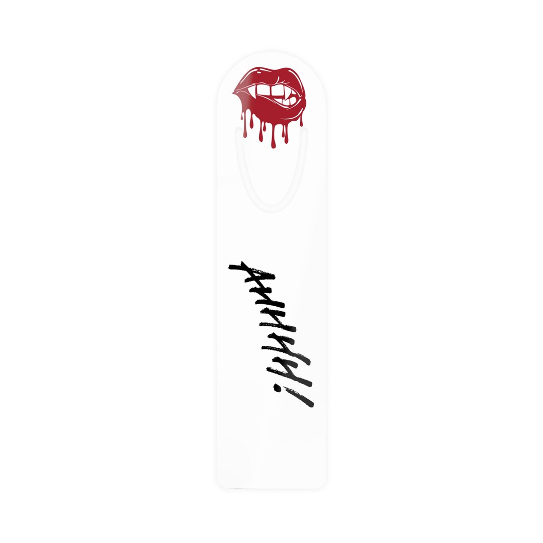 Vampire Bookmark, Blood, Devil Face, Vampire, AHHHHH, Bookmark, Cute ...