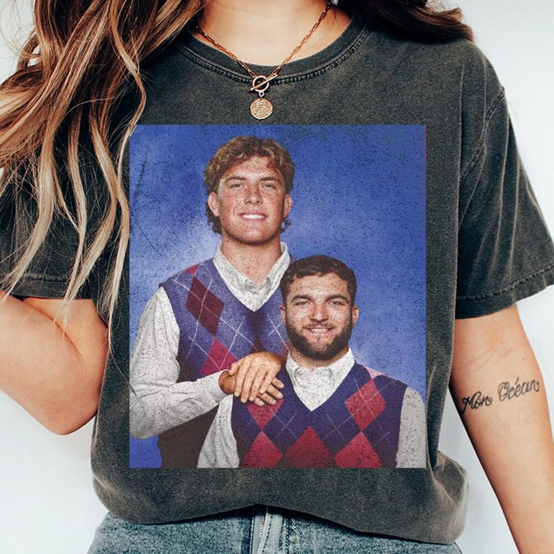 New York Football Jaxson Dart, Cam Skattebo Step Brothers Poster Unisex ...