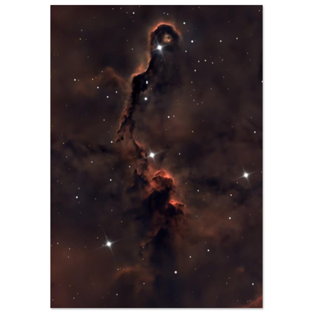 Deep Space Nebula Self Made Astrophotography Elephant Trunk Nebula Foam ...