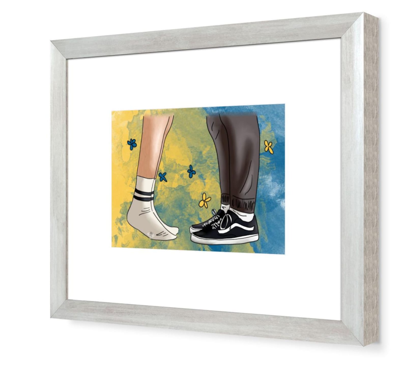 Heartstopper Print: Nick and Charlie Shoes - Etsy