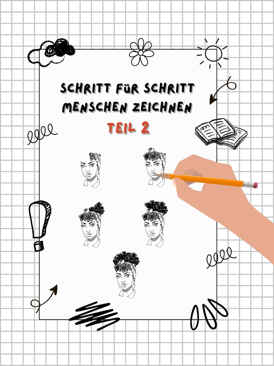 Learn to Draw People, Tutorial to Draw People, Drawing Course for ...