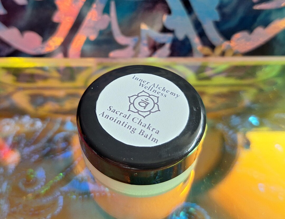 Sacral Chakra Anointing Oil Balm - Svadhisthana Balancing Essential Oil ...