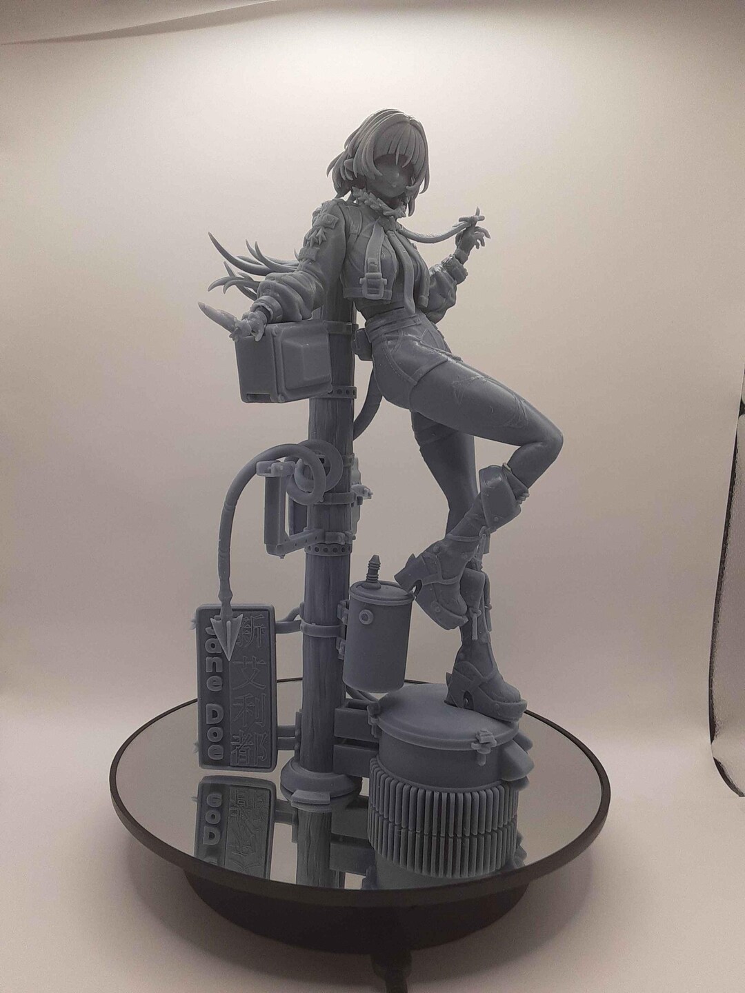 Anonymous Rat Woman by Neko Figurines Unpainted Figure - Etsy