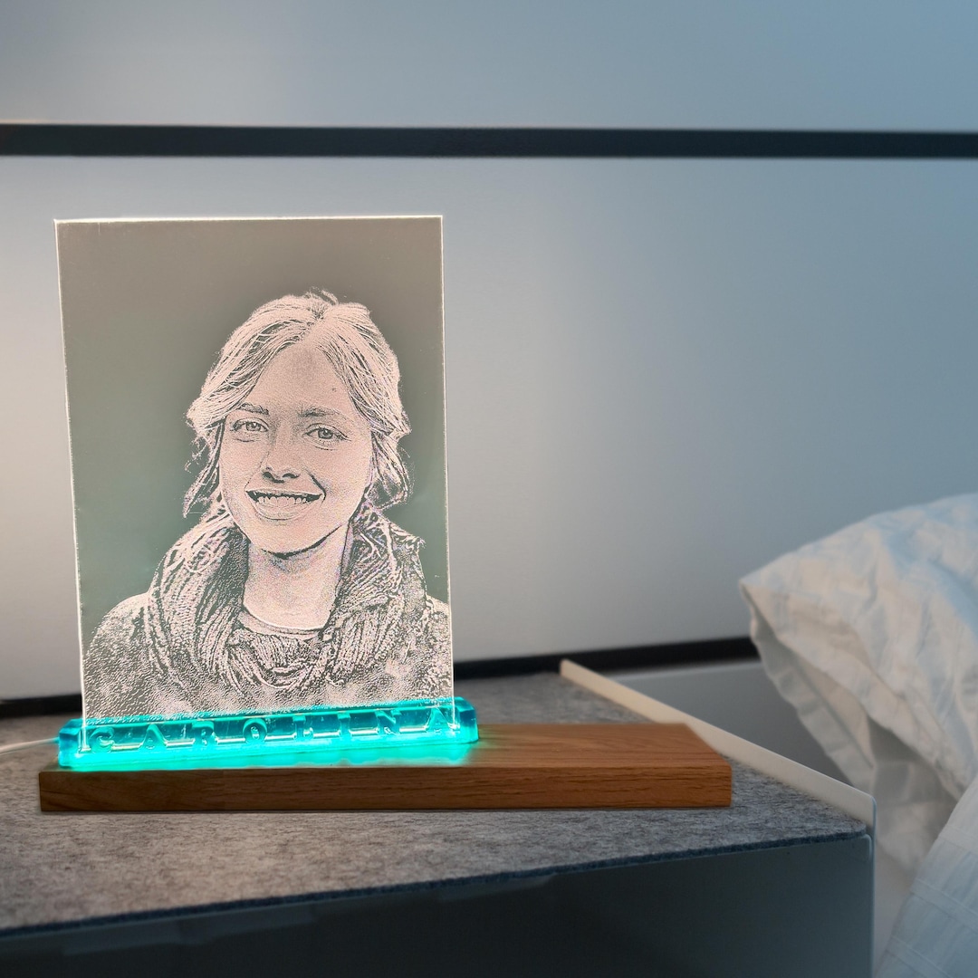 Custom Photo Lamp, Personalized Custom LED Lamp, Custom LED Lamp Gift ...