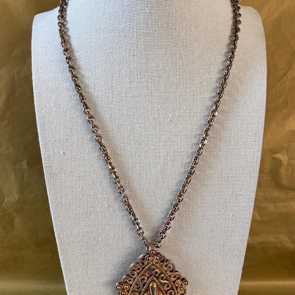 Trifari Filigree Necklace - Etsy