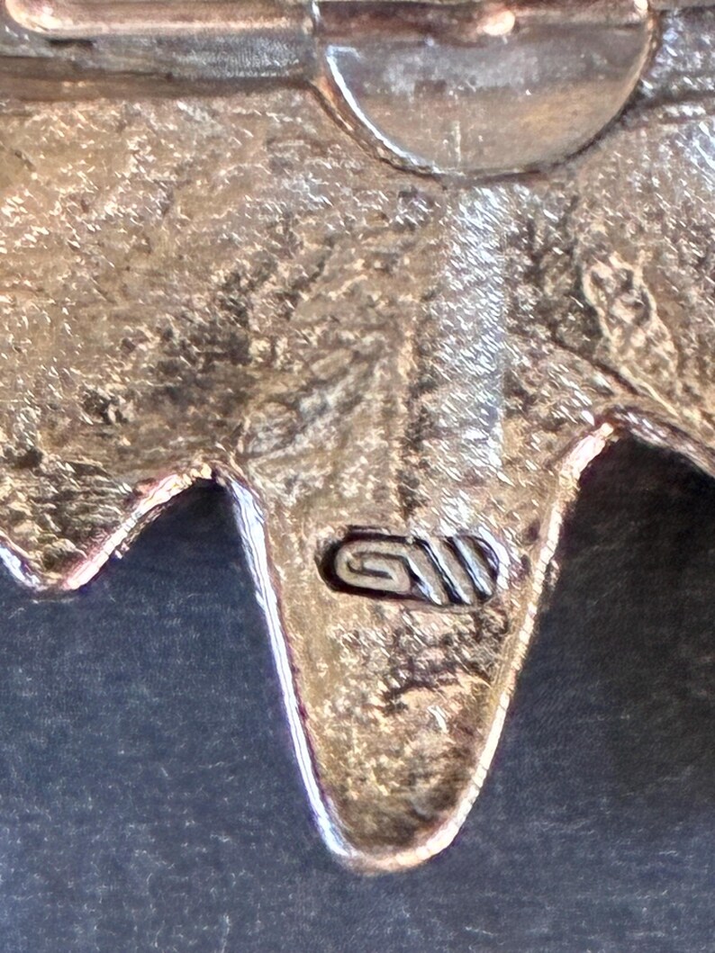 German Austrian Military Edelweiss Mountain Troops Brooch Pin WW1 WW2 ...