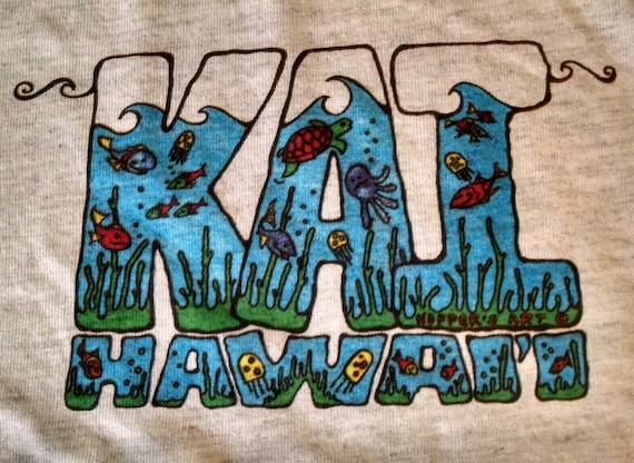 KAI Tshirt Original Art Designs for Kids Kai Design by | Etsy