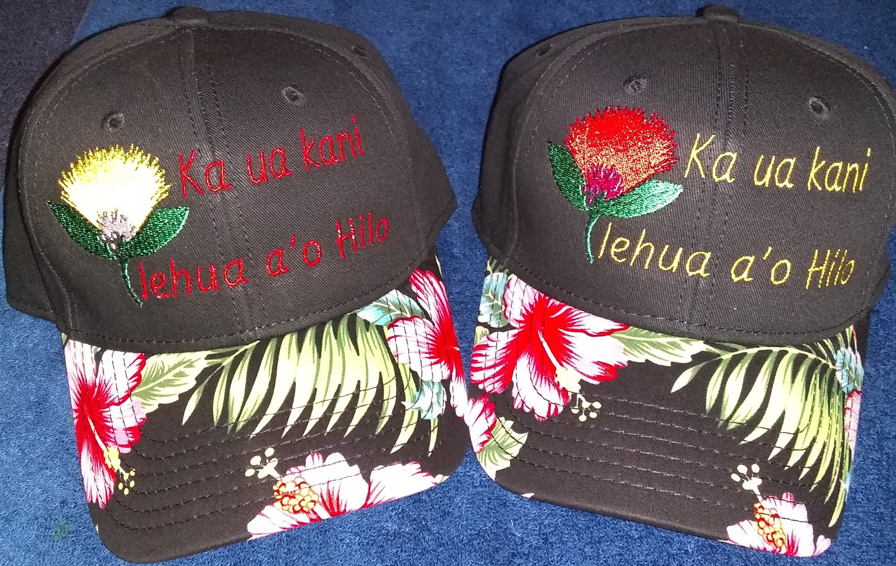 The Hilo Rain That Pitter Patters on the Lehua. Lehua Hilo Cap - Etsy