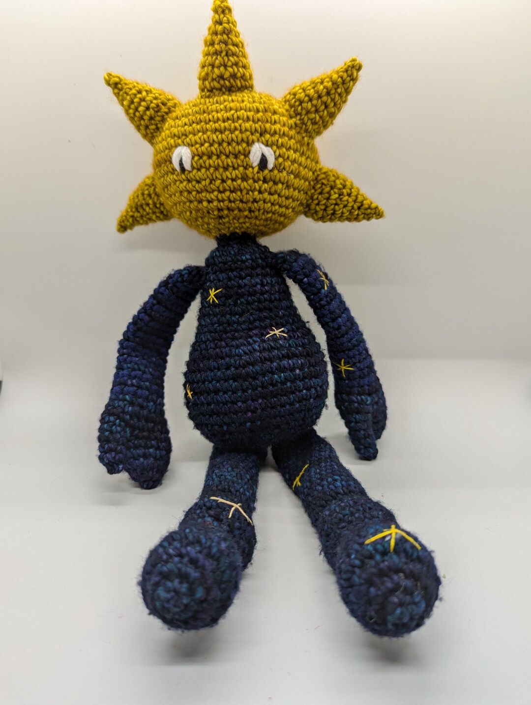 Crochet Solar Monster Doll - Etsy
