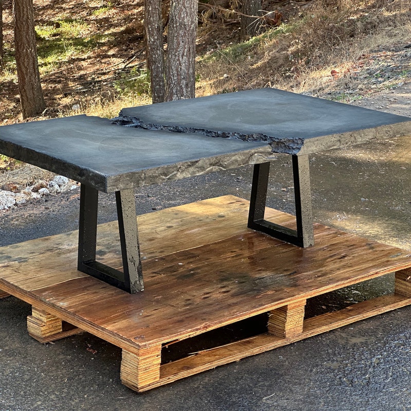 Concrete Coffee Table - Etsy