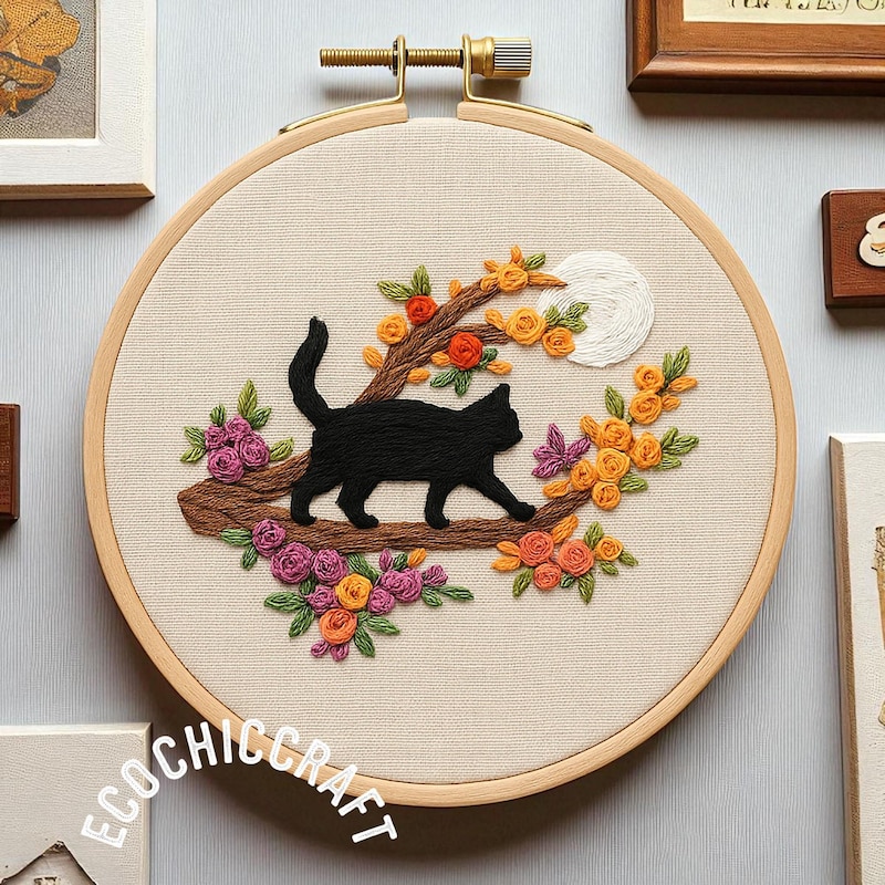 Embroidery Hoop Wall Art - Etsy