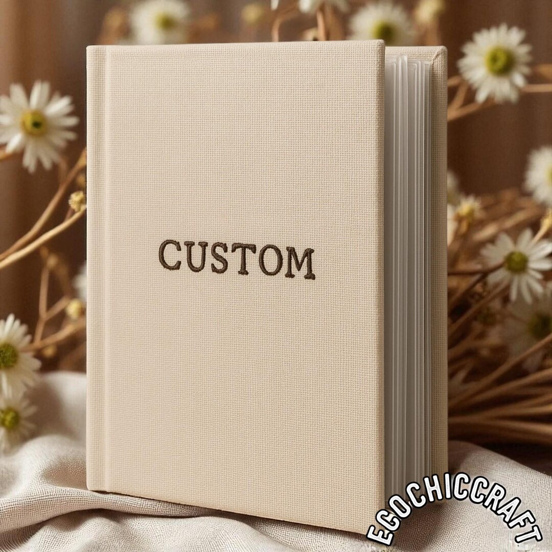 Custom Embroidered Photo Album - Etsy