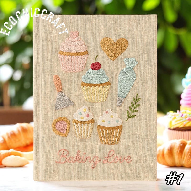 Bread Recipe Book Cover - Etsy