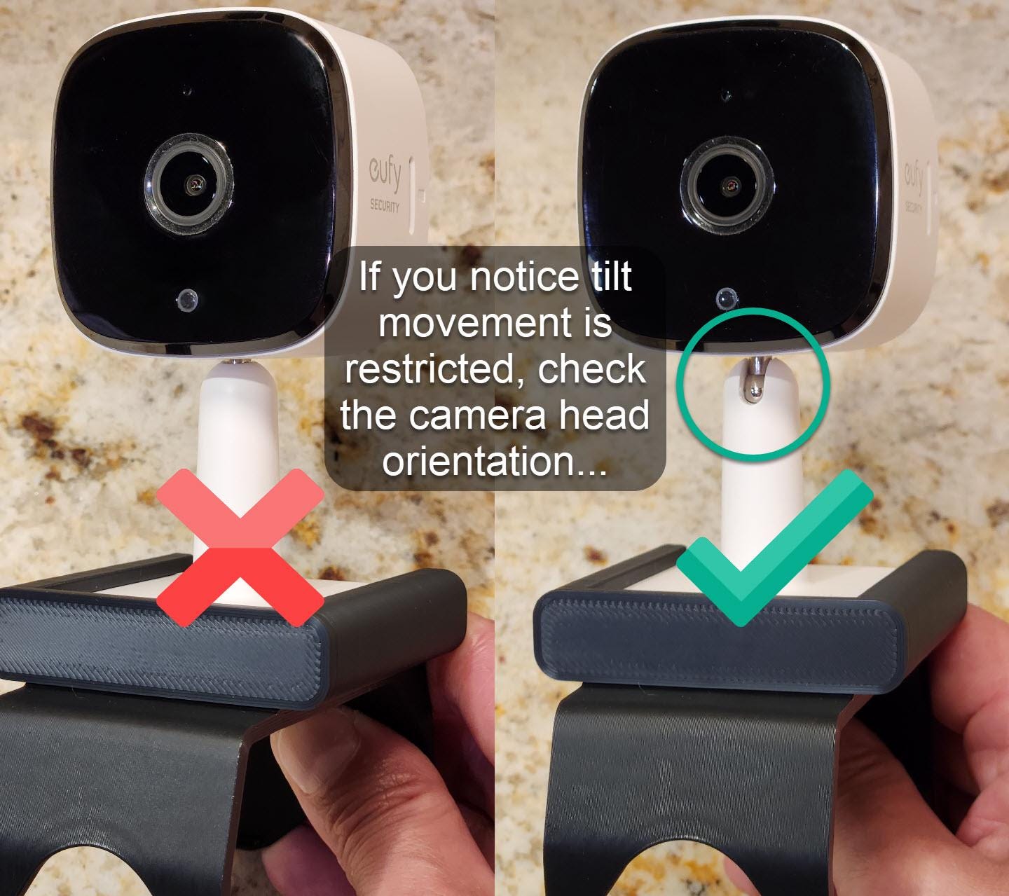 Litter Robot 4 Eufy Camera Mount - Compatible With Eufy C120/C24 ...