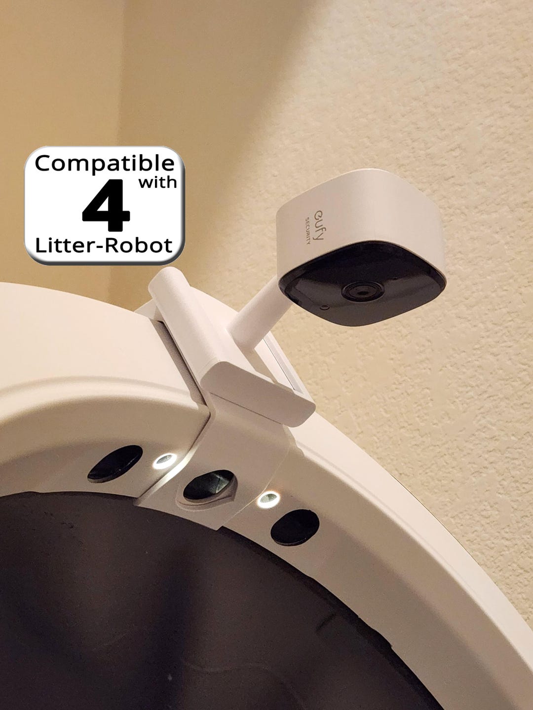 Litter Robot 4 Eufy Camera Mount - Compatible With Eufy C120/C24 ...