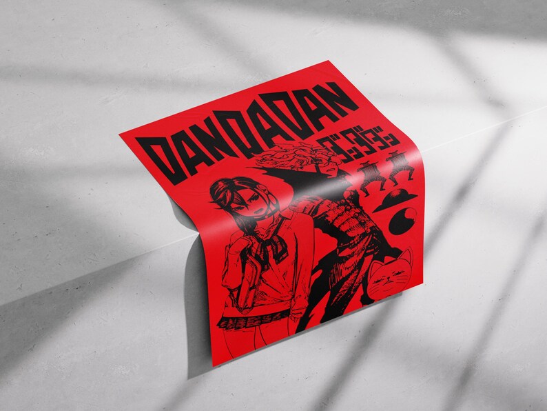 DANDADAN Poster Design - Etsy
