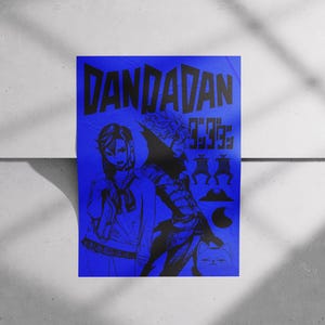 DANDADAN Poster Design - Etsy