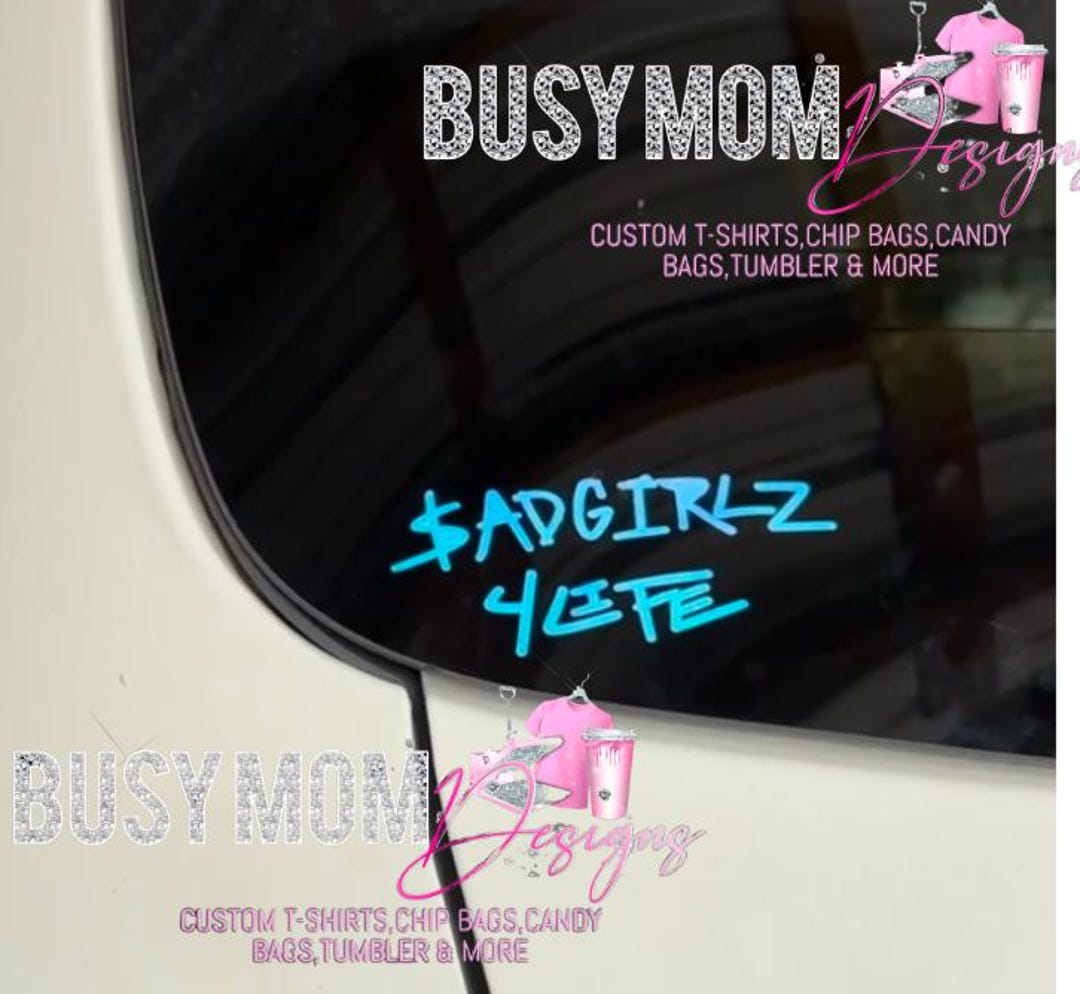 Sad Girls 4life Sticker/ Decal Junior H Sticker Decal Holograpic - Etsy